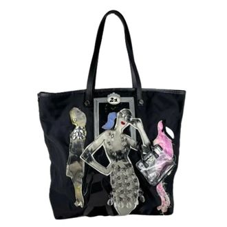 Prada Pre-owned Vintage Tote Bag - Femme - Pre-owned - Multicolore - Taille: ONE Size