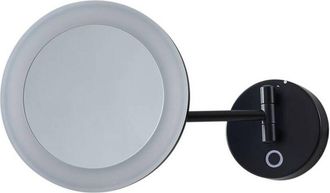 Lucande Neuwertig] Lucande Led Kosmetikspiegel Fyria Schwarz Stahl Cct Wandlampe Lampe Leuchte Spot B-Ware