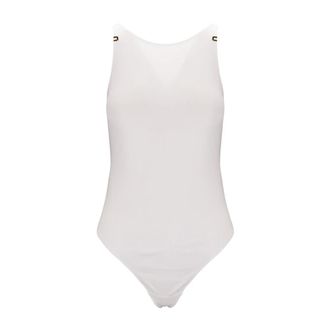 Elisabetta Franchi Body - - Tops - Damen - Wei&szlig; - XL