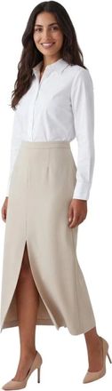 Emma & Gaia Damen, R&ouml;cke, Beige, 3XLGr&ouml;&szlig;e