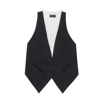 Nenette Fiandre Gilet - - Suits - Damen - Schwarzk - S