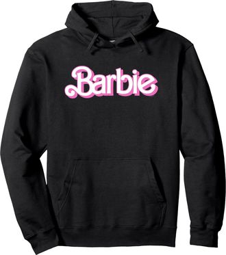 BARBIE Logo, hellwei&szlig; Pullover Hoodie