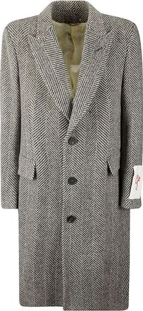 Golden Goose Knielanger Mantel - Grau