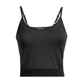 Deha &Auml;rmellose Oberteile - - Tops - Damen - Schwarzk - XL