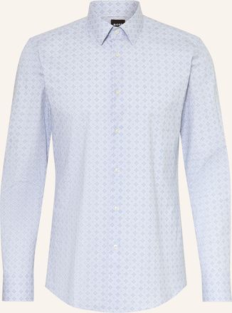 HUGO BOSS Hemd Hank Slim Fit blau