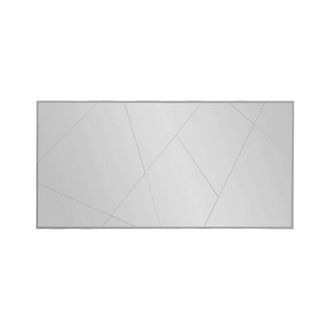 Dmora Miroir Grenouille, Miroir, décoration Murale, 60 x 2 x 170 cm, Blanc