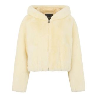 Pinko Pinko, Femme, Vestes, Beige, Taille: 38 FR Gasteria Jacket