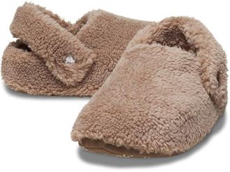 Crocs 209386 - Sabot da uomo e da donna CROCS modello CLASSIC COZZZY SLIPPER 39-40/MUSHROOM