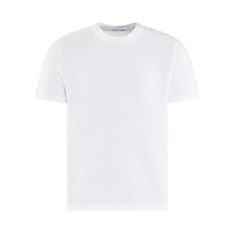 Jacob Cohen Geripptes Rundhals T-Shirt Wei&szlig; - - Tops - Herren - Wei&szlig; - L