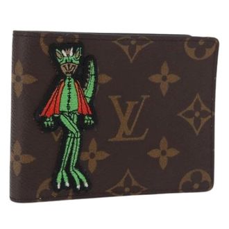 Louis Vuitton Portefeuille Slender Wallet Pre-owned - Femme - Pre-owned - Brun - Taille: ONE Size