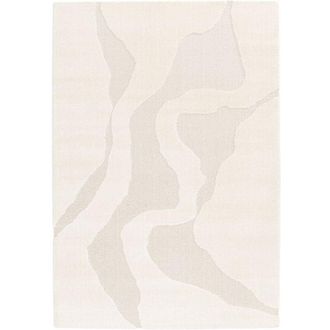 BOBOCHIC Bobochic - Tapis poils courts colas motif abstrait 160x230 Beige