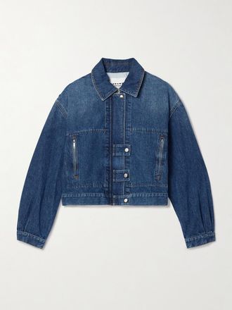 Isabel Marant Julie Jeansjacke - Blau