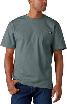 Dickies Heavyweight Crew Neck Short Sleeve Tee Big-Tall T-Shirt, Bleu Fumé, XXL Taille Homme
