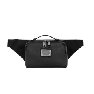 Dolce & Gabbana G&uuml;rteltasche mit Logo-Anh&auml;nger - - Bags - Herren - Schwarzk - ONE SIZE