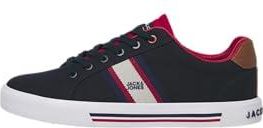 Jack & Jones Homme Jfwgorgon Canvas Sn, Blazer Bleu Marine, 43 EU