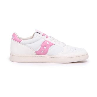 Saucony Jazz Court Schuhe in Wei&szlig;/Rosa - - Shoes - Herren - Wei&szlig; - 44 1/2 EU