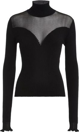 Genny Rollkragenpullover - - Knitwear - Damen - Schwarzk - L