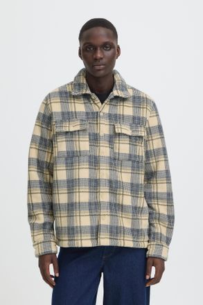 Blend BHBAKI SHIRT CHECK Kunstfaser, regular fit