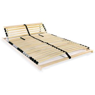 vidaXL Lattenrost mit 28 Latten 7 Zonen 140x200 cm Vidaxl