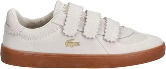 Lacoste Baseshot Pro Strap - Femme - Chaussures - Beige - Taille: 38 EU