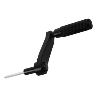 Cabilock H&ouml;henverstellbarer Kurbelgriff f&uuml;r Schreibtisch Klappbar mit 6 MM Sechskantschaft Kunststoff Eisen Schwarz Manuelle Tischkurbel f&uuml;r Schreibtische und 