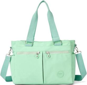 Generic Sacs fourre-tout imperm&eacute;ables en nylon pour femme avec sangle r&eacute;glable, grande capacit&eacute;, sacs &agrave; bandouli&egrave;re pour luniversit&eacute;, l&eacute;cole, le travail, les 