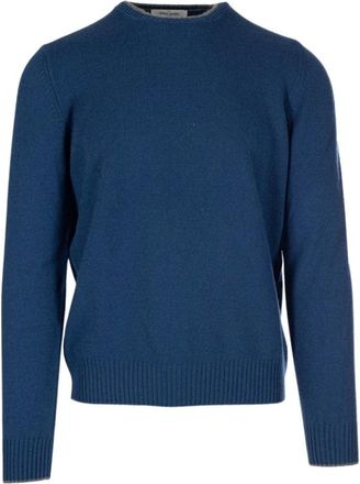 Gran Sasso Homme, Pulls, Bleu, Taille: 3XL Pull ras du cou
