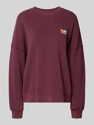 American Vintage Oversized Fit Sweatshirt aus Baumwoll-Mix mit Stretch-Anteil