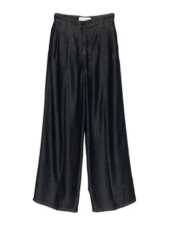 Iro Pantalons D&eacute;contract&eacute;s - Bleu