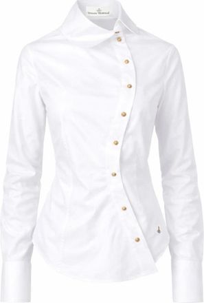 Vivienne Westwood Femme, Blouses et Chemises, Blanc, Taille: 38 FR Bella Shirt