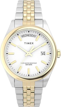 Timex Uhr - Analoge Quarzuhr Legacy - Gr. unisize - in Silber - für Damen