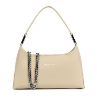 Lancaster Femme, Sacs, Beige, Taille: ONE Size Suave Ace Small Zip Handbag