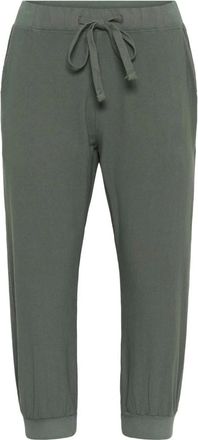 Kaffe Femme, Pantalons, Vert, Taille: 40 FR Naya Capri Bukser