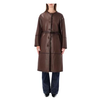 Urban Code Manteau en fausse fourrure Toscana - Femme - Manteaux - Brun - Taille: 38 FR