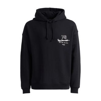 Yohji Yamamoto M Merch Hoodie - - Sweatshirts & Hoodies - Herren - Schwarzk - L