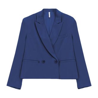 Imperial Femme, Vestes, Bleu, Taille: 38 FR Giacca