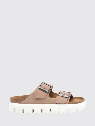 Birkenstock Sandales &agrave; Talons Femme couleur Beige