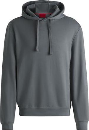 HUGO BOSS Hommes Dapo Sweat &agrave; Capuche en Molleton de Coton avec Logo imprim&eacute;