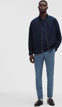 lululemon Pantalon chino ABC coupe slim Warpstreme pour Hommes - 76 cm - Bleu - Taille 28