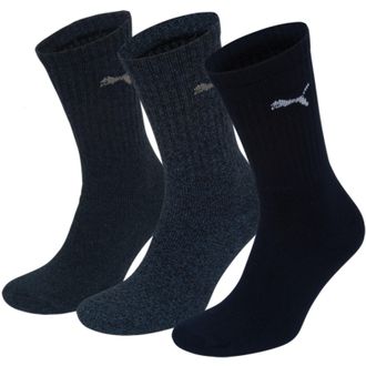 Puma Herren Crew Socken, Marineblau, 43-46 EU