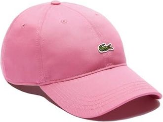 Lacoste Casquette de baseball en sergé de coton, rose bonbon, rose, Taille unique