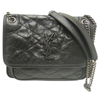Saint Laurent Pre-owned Vintage Schultertasche - - Pre-owned - Damen - Schwarzk - ONE SIZE
