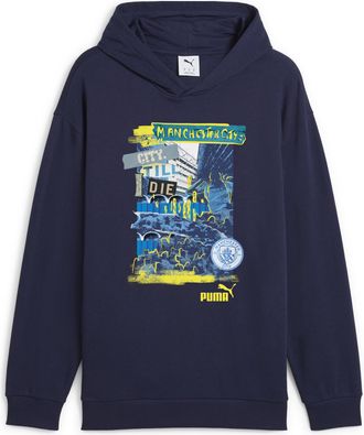 Puma Manchester City ftblNRGY+ Hoodie Herren, Accessoires, Blau, 3XL
