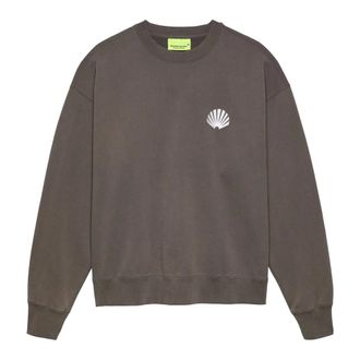 New Amsterdam Surf Association Homme, Sweatshirts et sweats &agrave; capuche, Gris, Taille: L Logo Crewneck