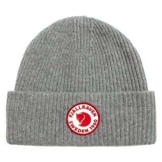 Fj&auml;llr&auml;ven unisex, Accessoires, Gris, Taille: ONE Size Bonnet Tricot&eacute; 1960 Logo