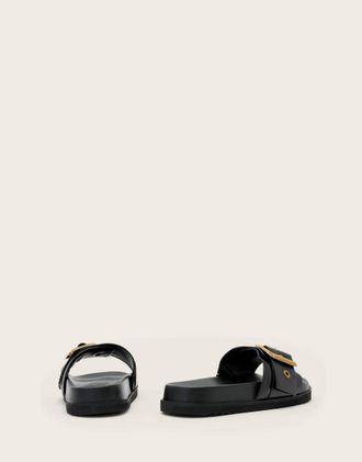 AllSaints Ellie - Western-Sandalen in Schwarz