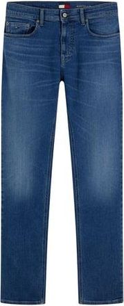 Tommy Hilfiger Jean droit en coton m&eacute;lang&eacute;