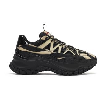 Marc Jacobs Femme, Chaussures, Noir, Taille: 40 EU Zebra Lazy Hiker Baskets en Noir/Blanc