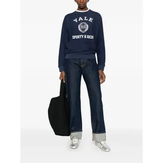 Sporty & Rich Dknav Sweatshirt - Navy