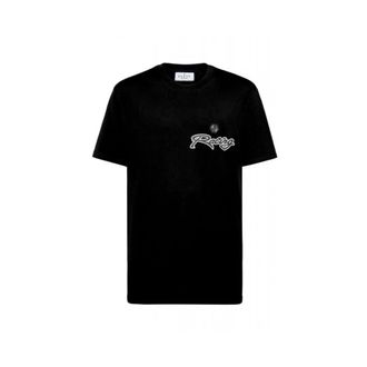 Philipp Plein T-shirt Rundhals SS Streifen Hexagon - - Tops - Herren - Schwarzk - L